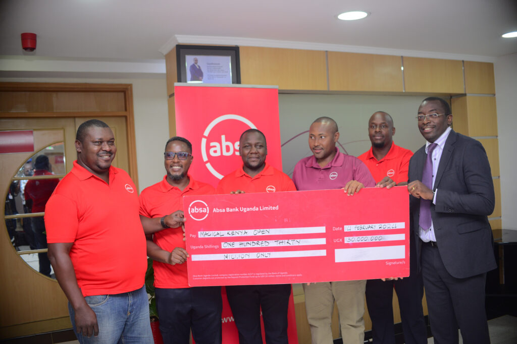 Absa Bank Uganda sends Golfers for 2024 Magical Kenya Open | Swift ...
