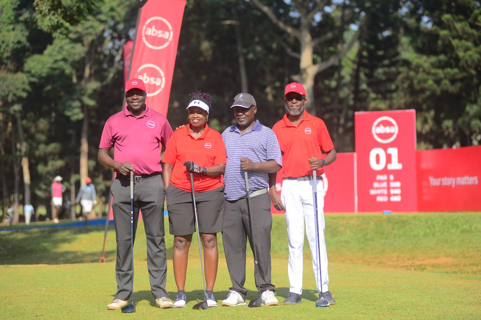 Absa Bank Uganda offers top 10 golfers in Uganda Golf Open a chance to ...