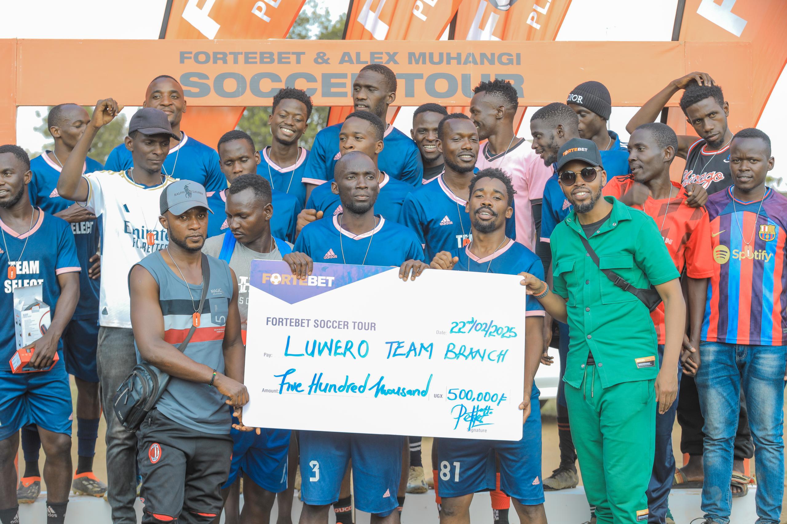 FORTEBET-ALEX MUHANGI SOCCER TOUR THRILLS LUWEERO – Swift Sports Uganda