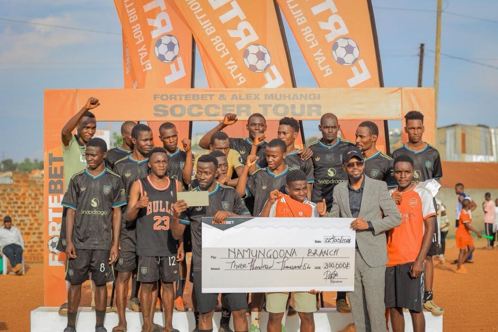 FORTEBET SOCCER TOUR EXCITEMENT BLOWS UP NAMUNGOONA | Swift Sports Uganda